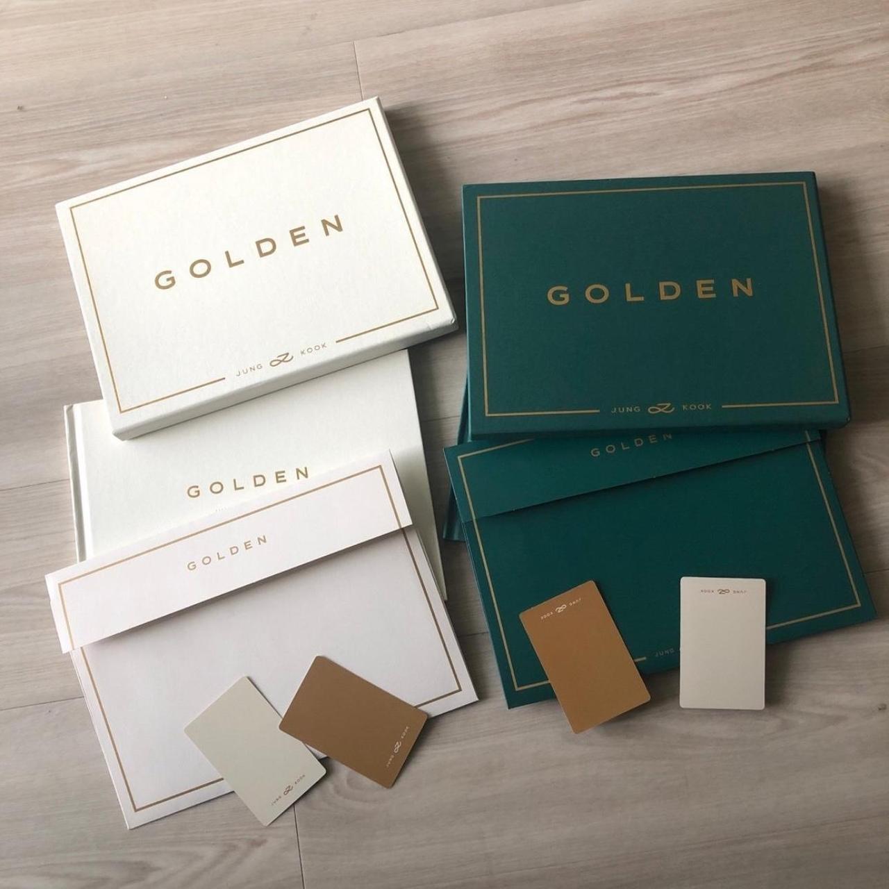 OFFICIAL GOLDEN ALBUMS 2 COMES WITH 2 PHOTOCARDS... | Depop