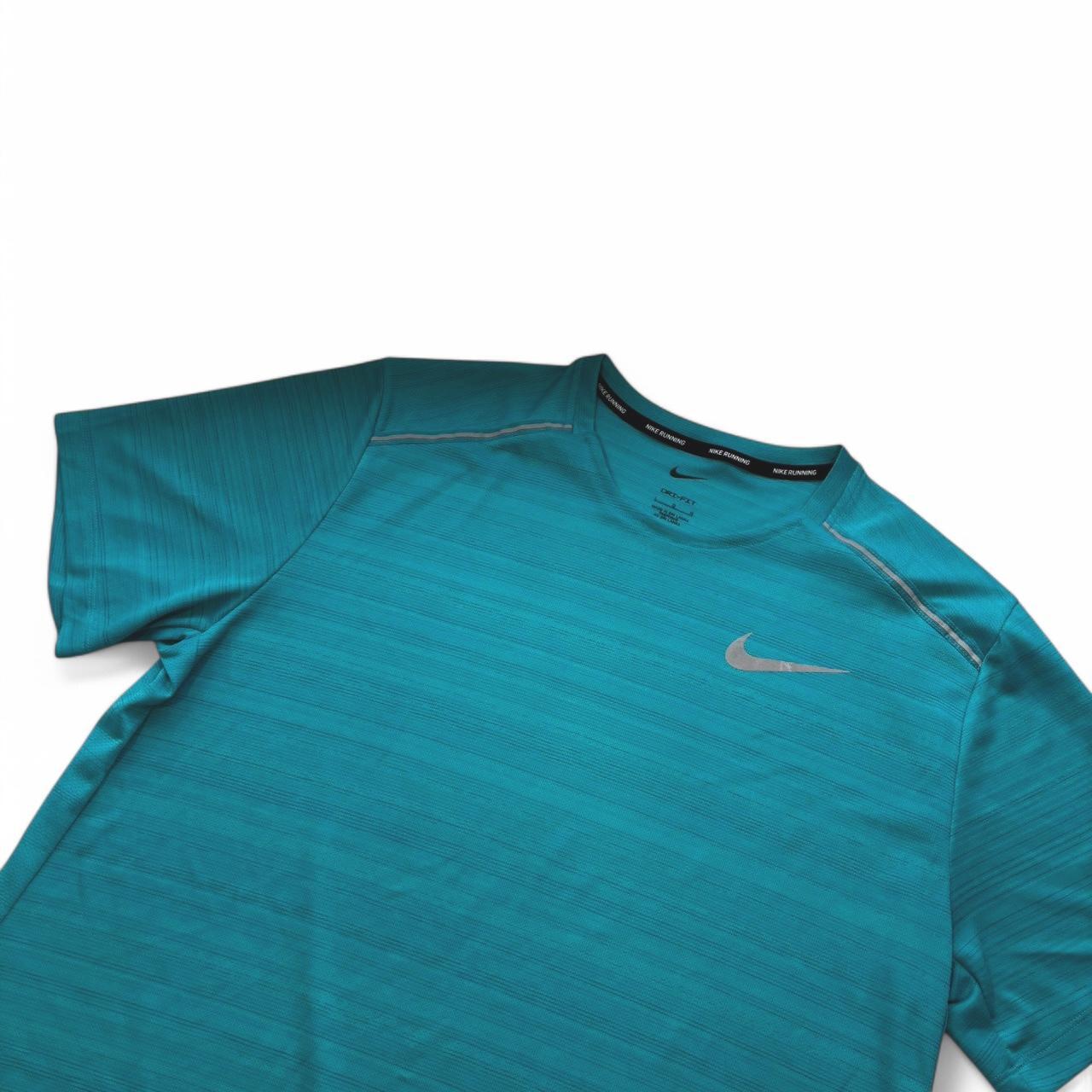 Nike Miler 2.0 turquoise running top Excellent... | Depop