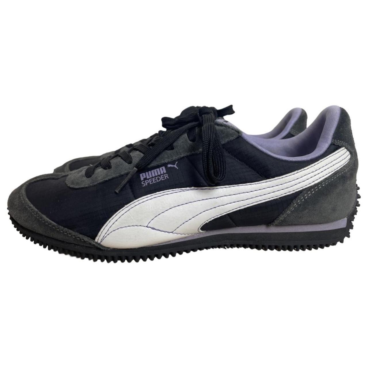 Puma Speeder Woman's Running Trainers in Black,... - Depop