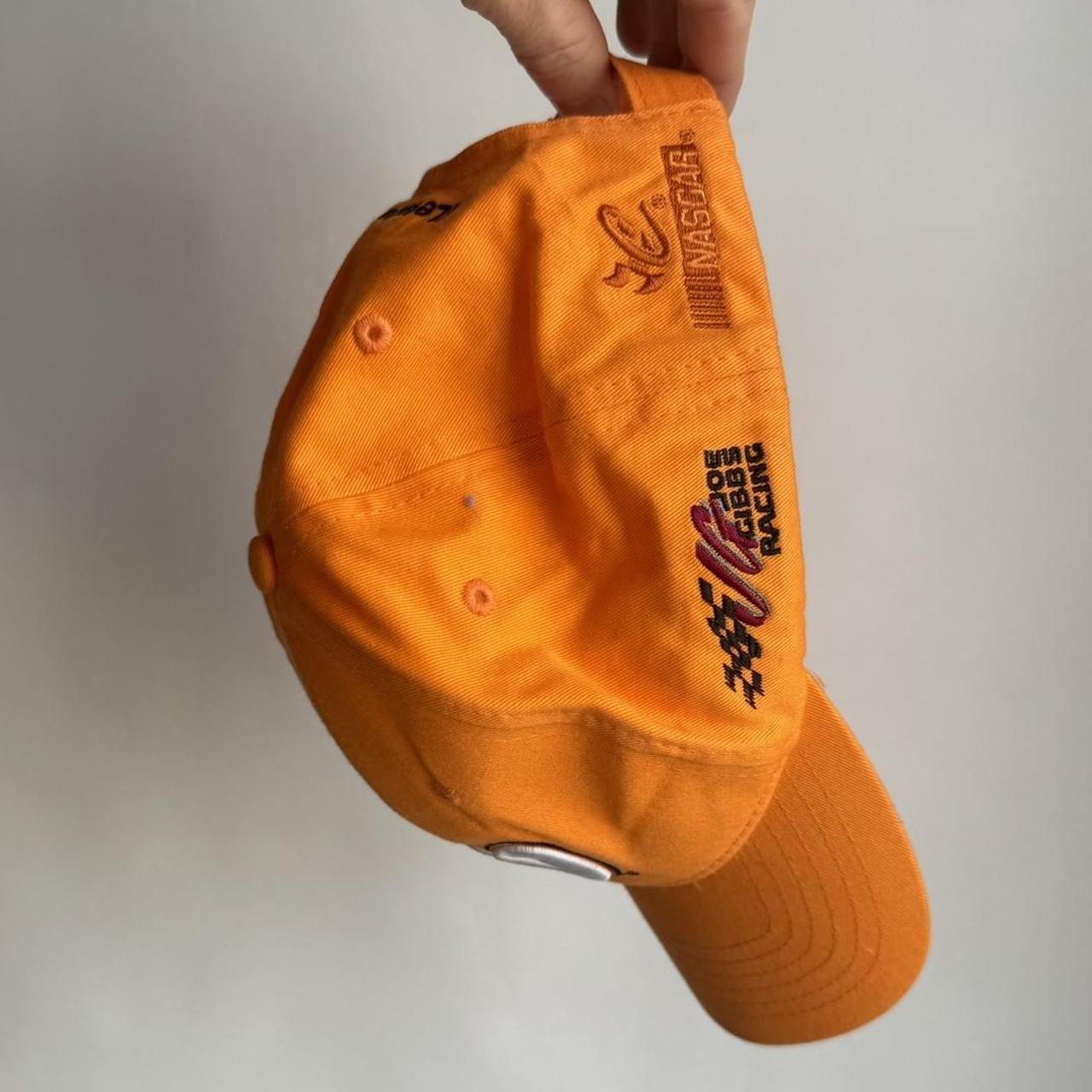NASCAR Racing cap Vintage orange hat Still great... - Depop