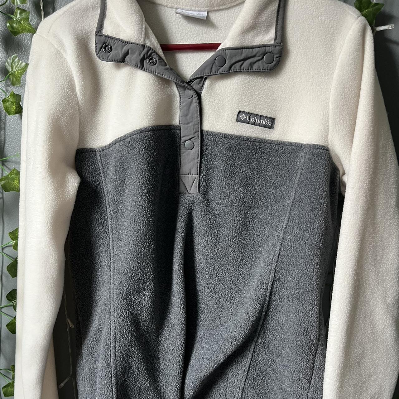 Columbia half button up fleece Size Medium... - Depop