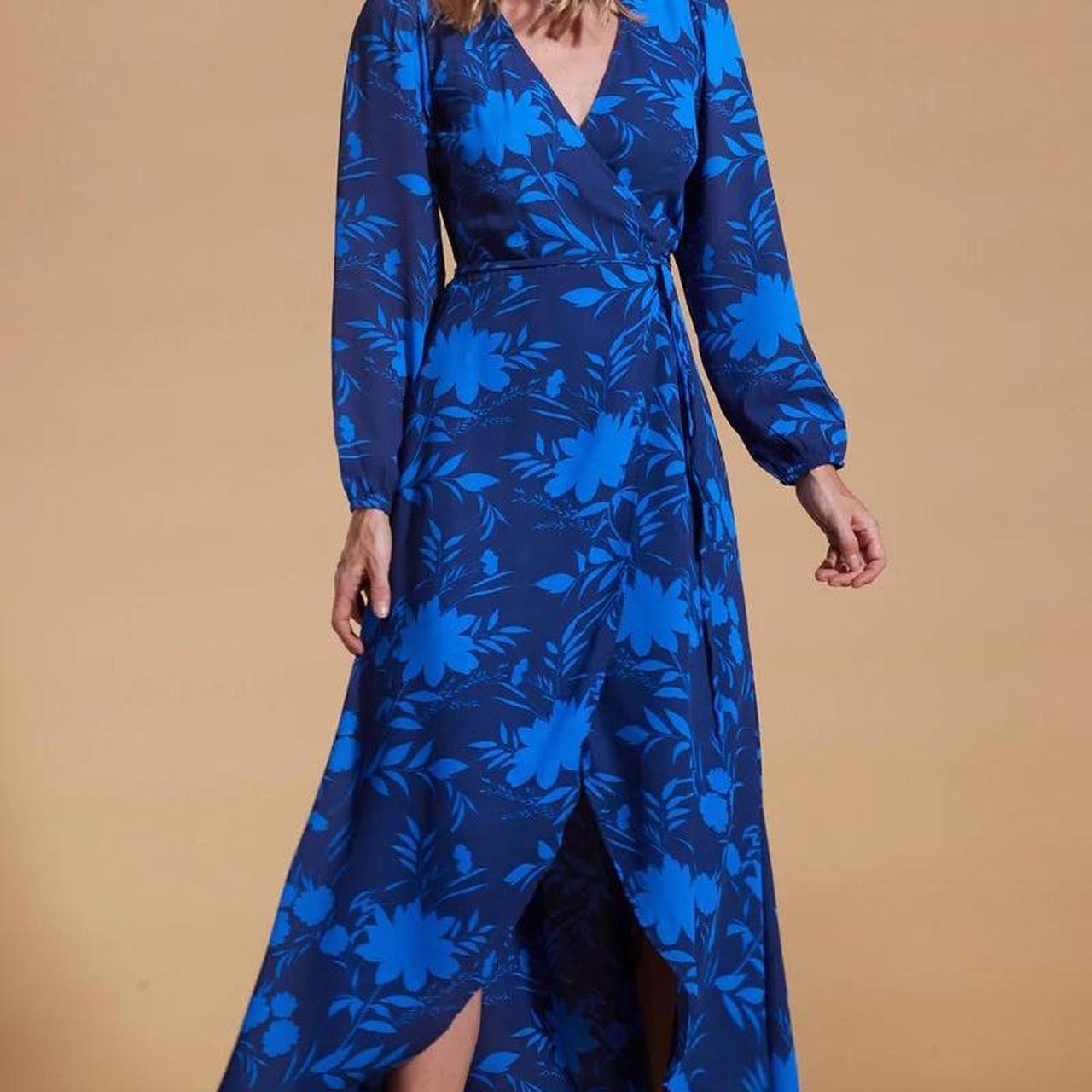 Dancing Leopard Wrap dress. Worn once, like new.... - Depop