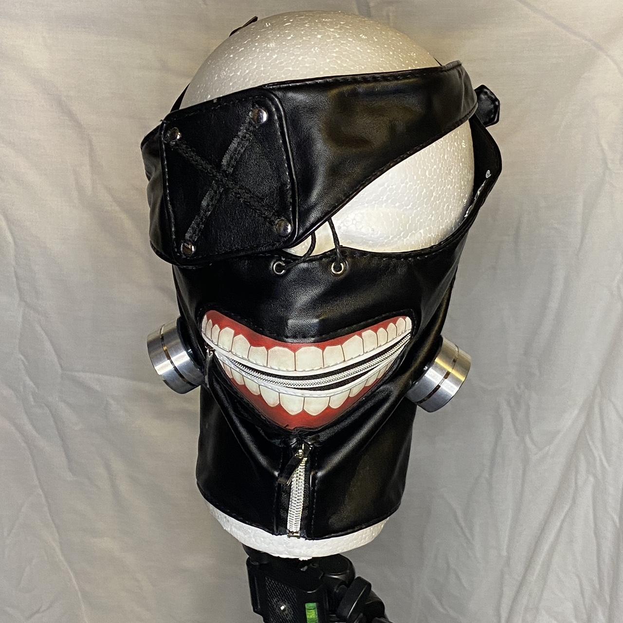 Tokyo Ghoul Kaneki Ken Face Mask -worn twice, it’s a... - Depop