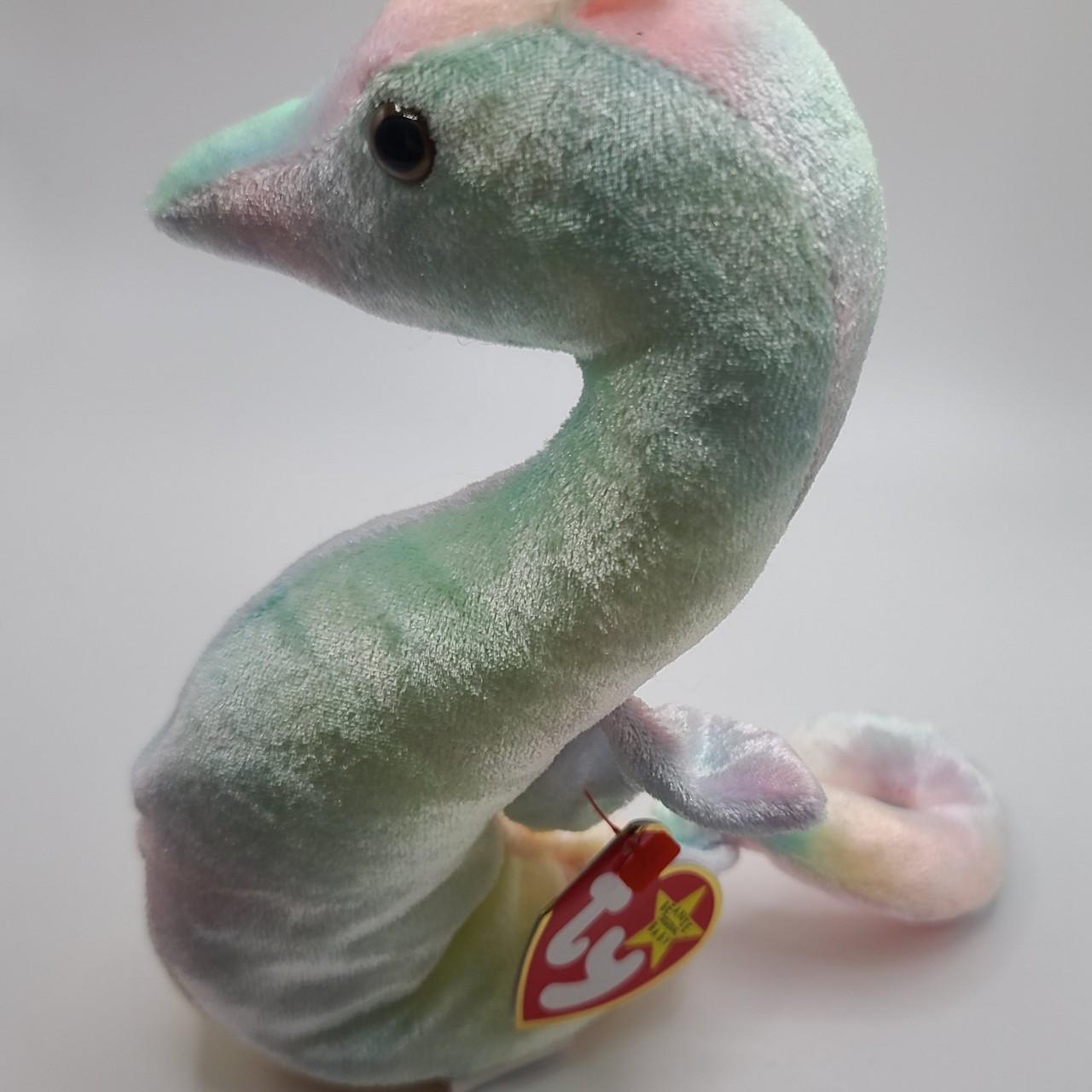 Ty Beanie Baby NEON the Seahorse. Like new... - Depop
