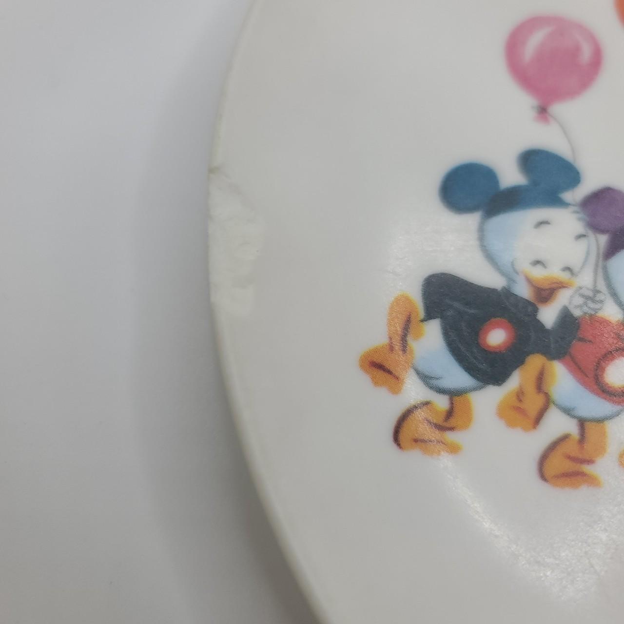 Vintage Mickey Mouse Clubhouse Plate, AS IS. 7" in... - Depop