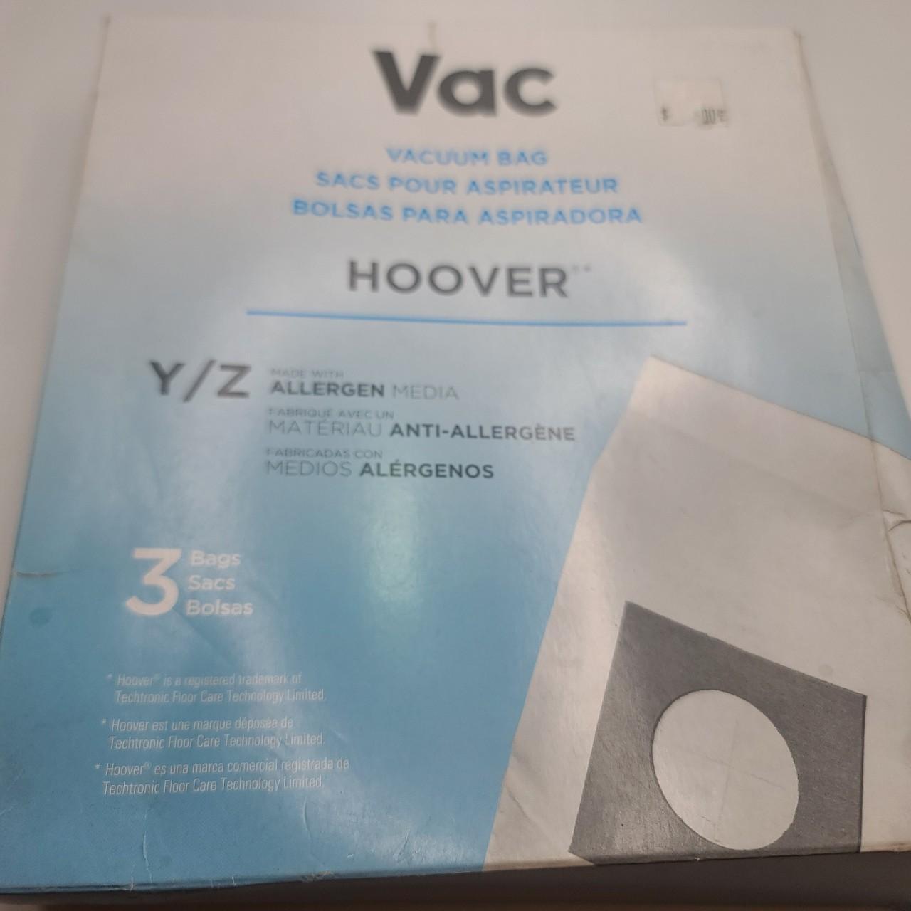 Hoover Box Of 3 Y/Z Vacuum Cleaner Bags. Smoke free... - Depop