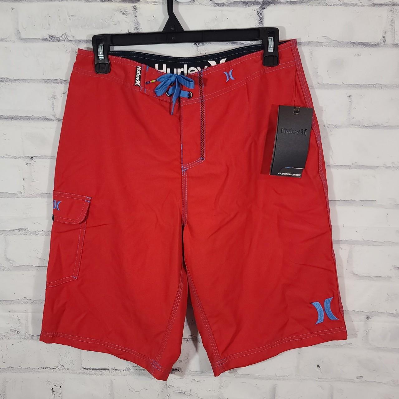 New Hurley Men's Swim Trunks, Sz 29. Tags attached.... - Depop