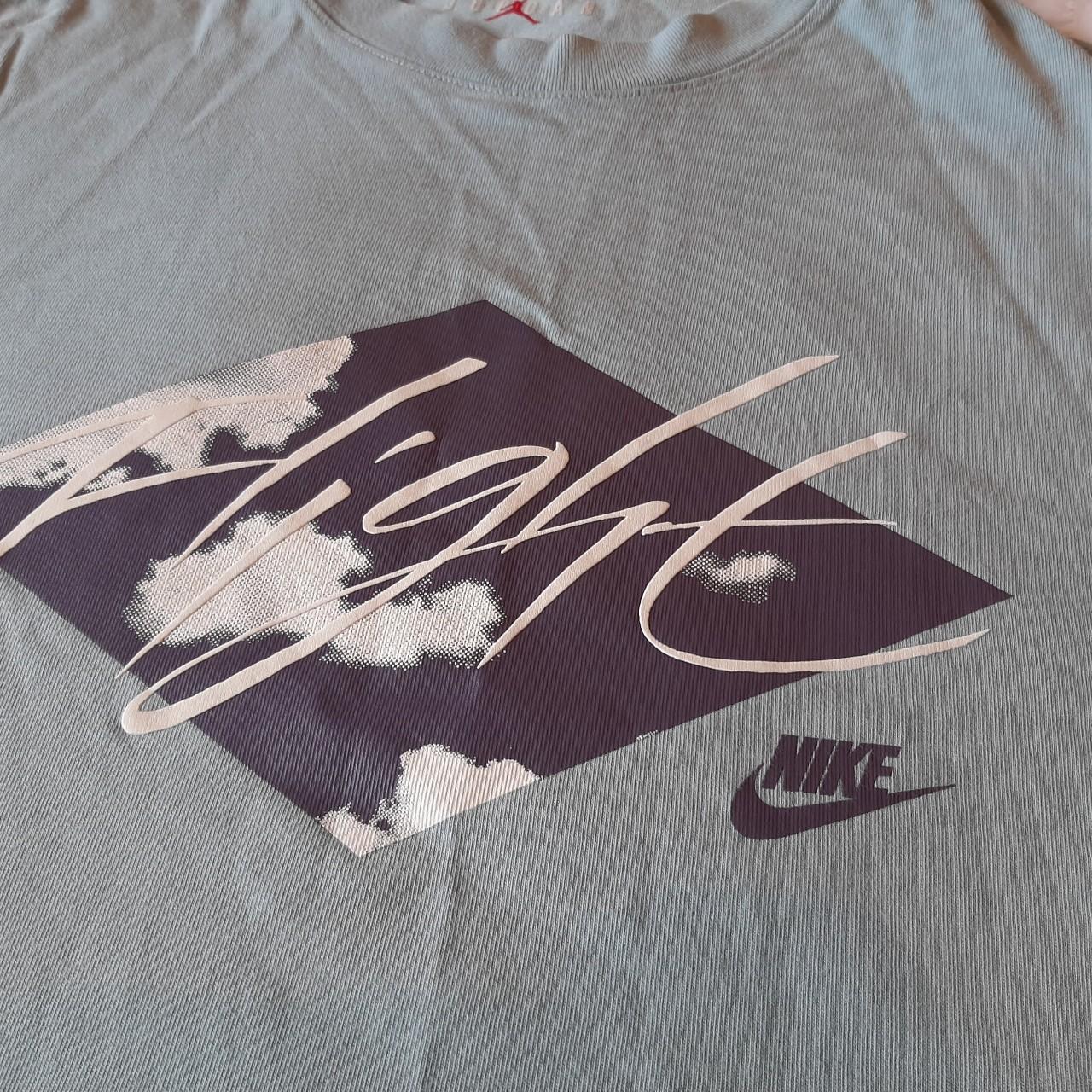Light Blue Nike Jordan Essentials '85 T-Shirt, Size... | Depop