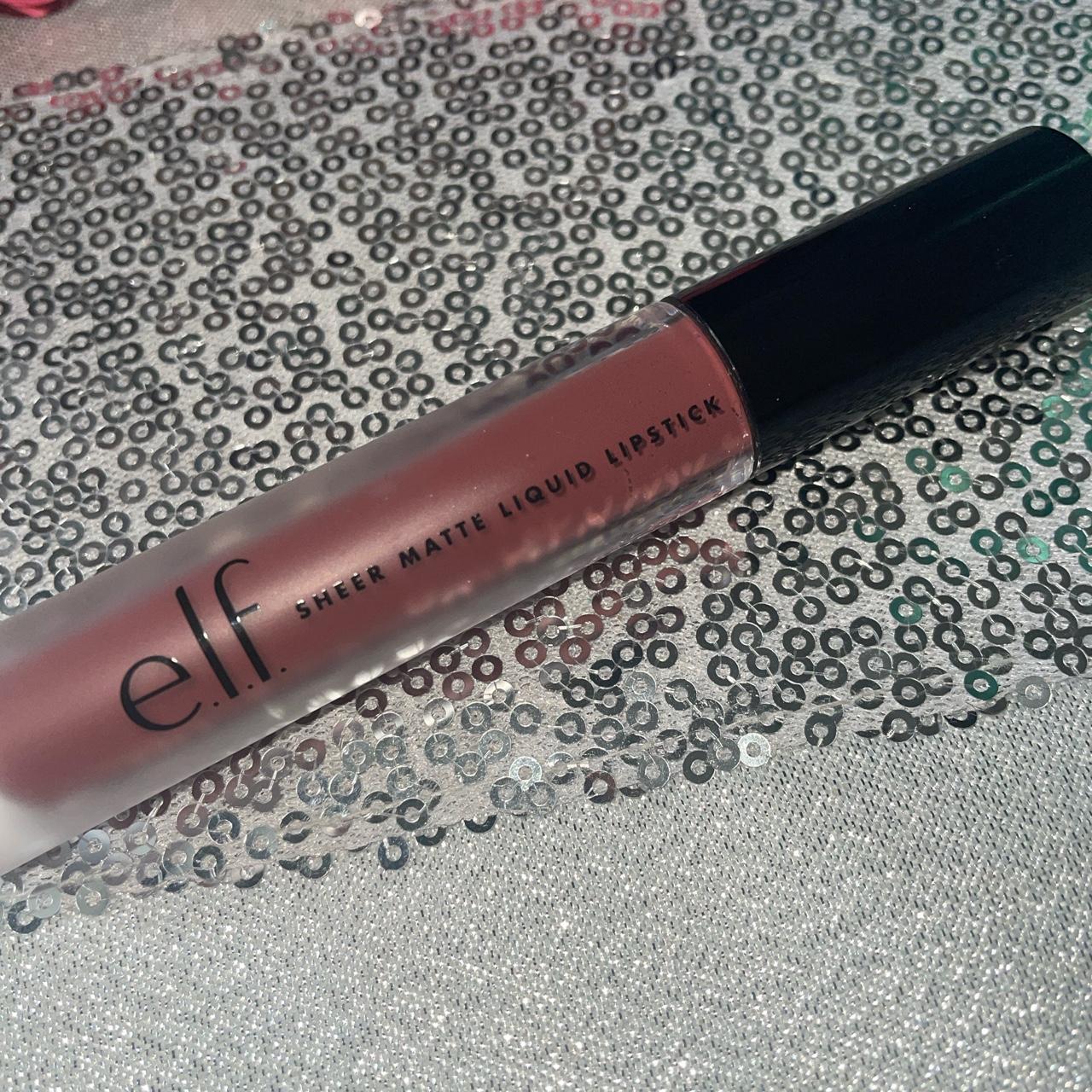 Elf matte liquid lipstick in shade praline petal... - Depop
