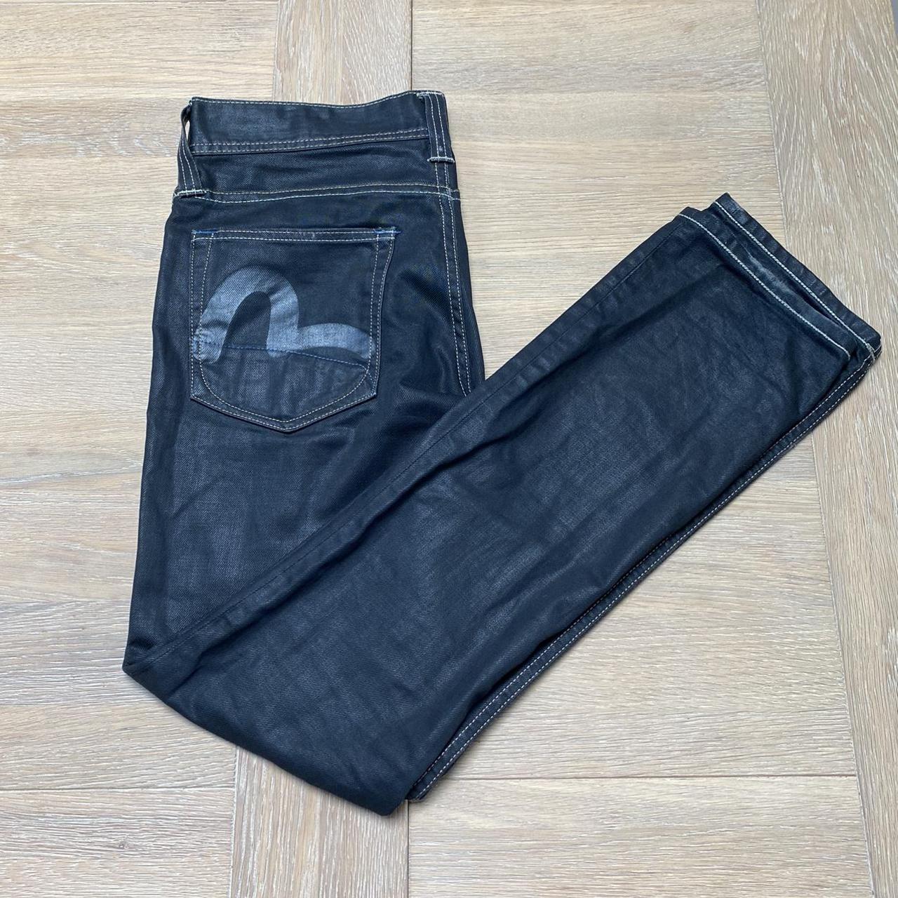 evisu x puma straight leg jeans Very good... - Depop