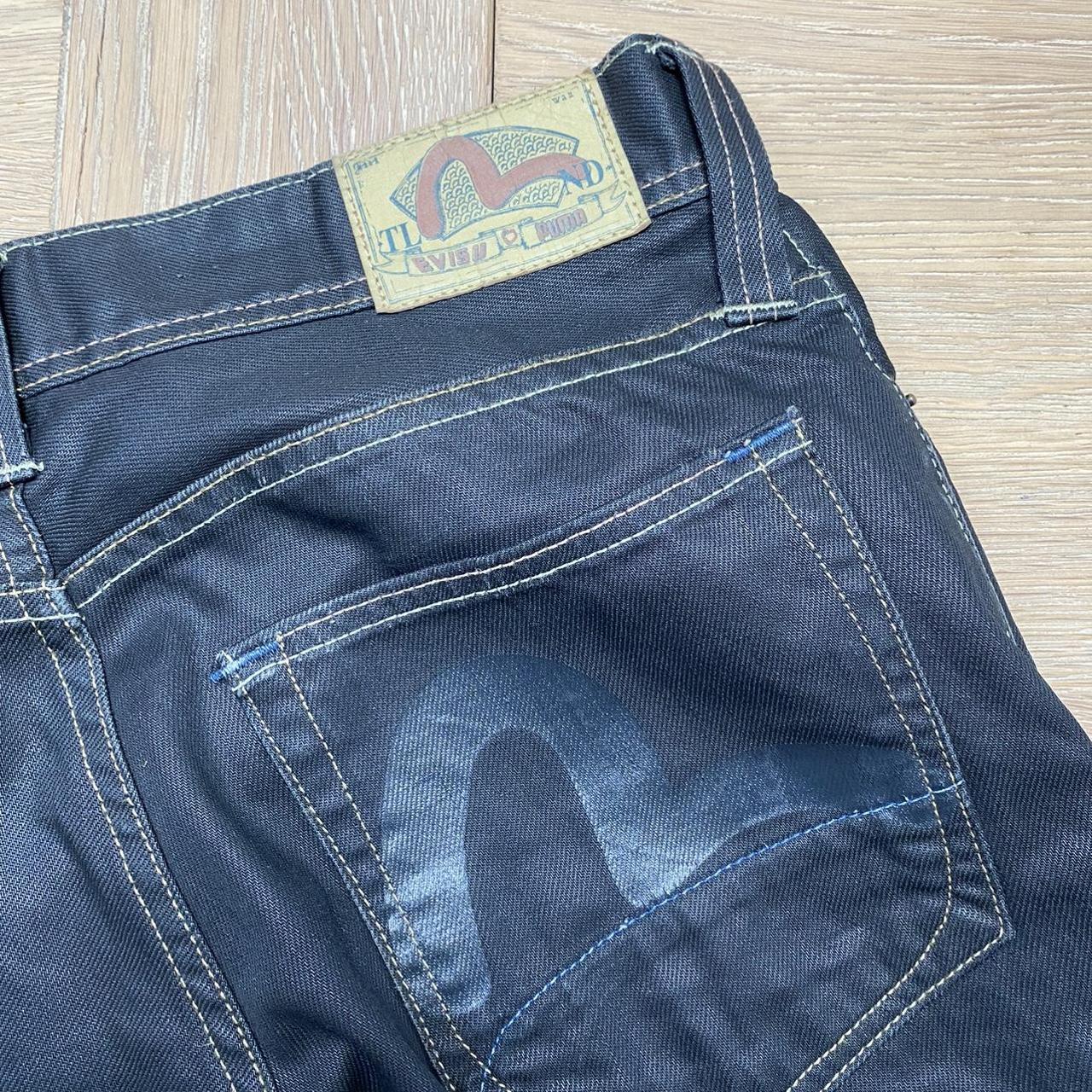 evisu x puma straight leg jeans Very good... - Depop