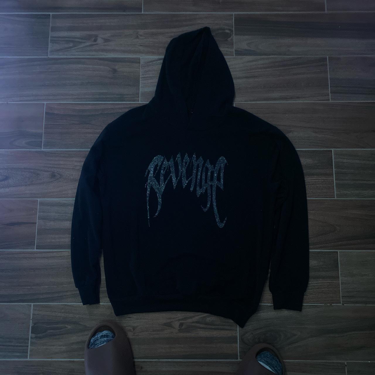 revenge rhinestone jacket - Depop