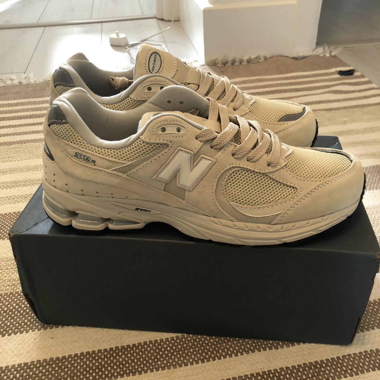 New Balance 2020r Cream New Size 9.5 #2002r... - Depop