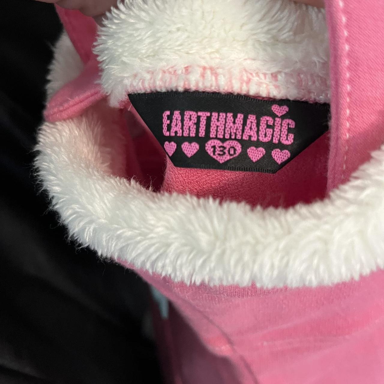 pink cutecore winter romper dress ️ white sherpa... - Depop