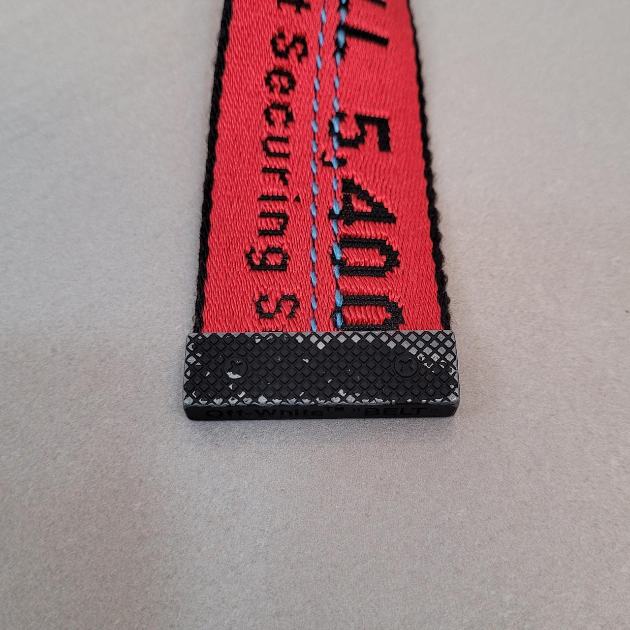 Off White Belt Size One Size Color Red Depop off-white-belt-size-one-size-color-red-depop