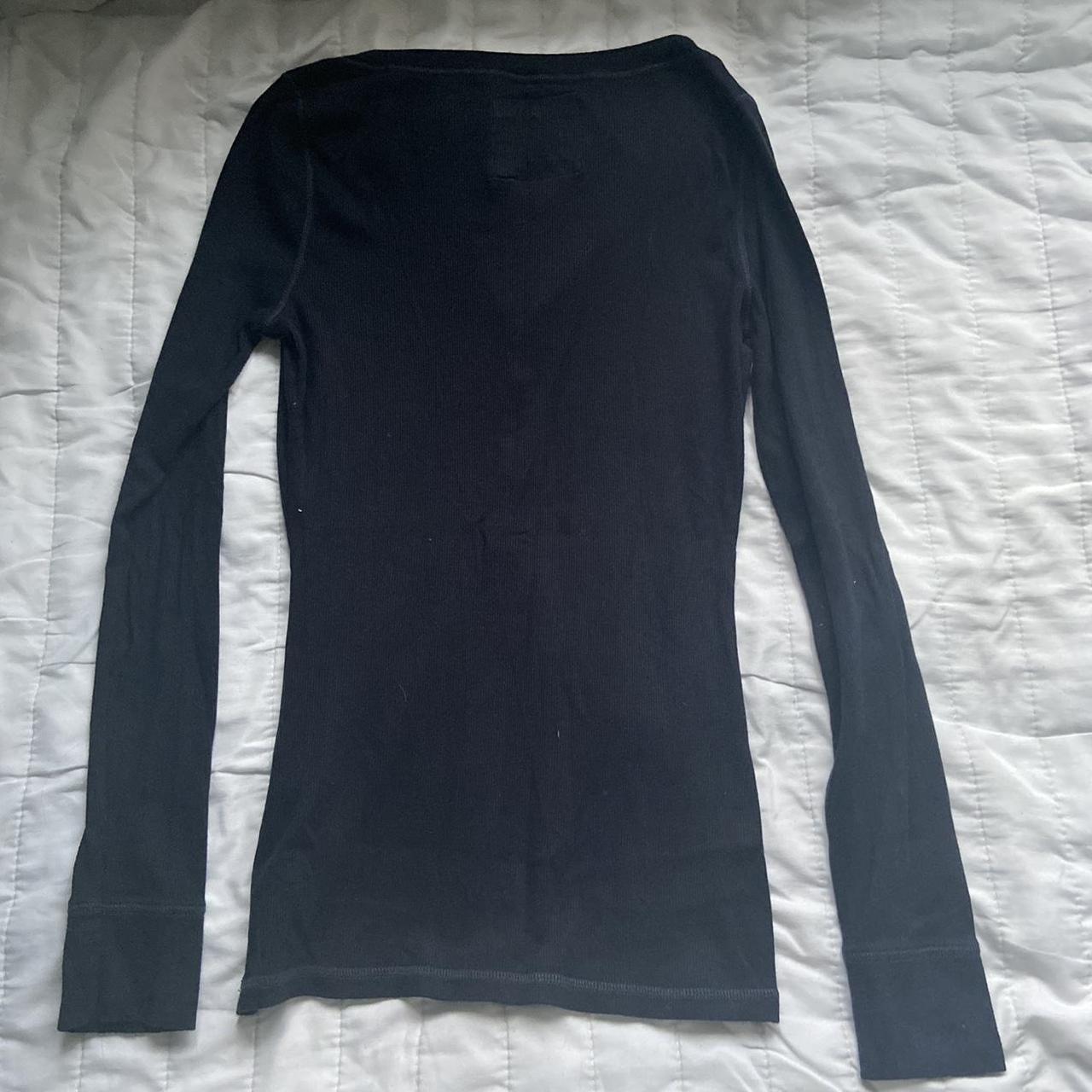 vintage 2000s navy blue Abercrombie & fitch... - Depop