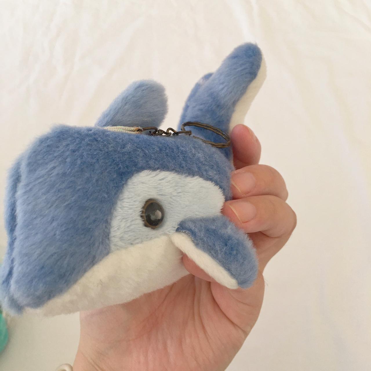 Blue dolphin key ring key chain #toy #dolphin... - Depop