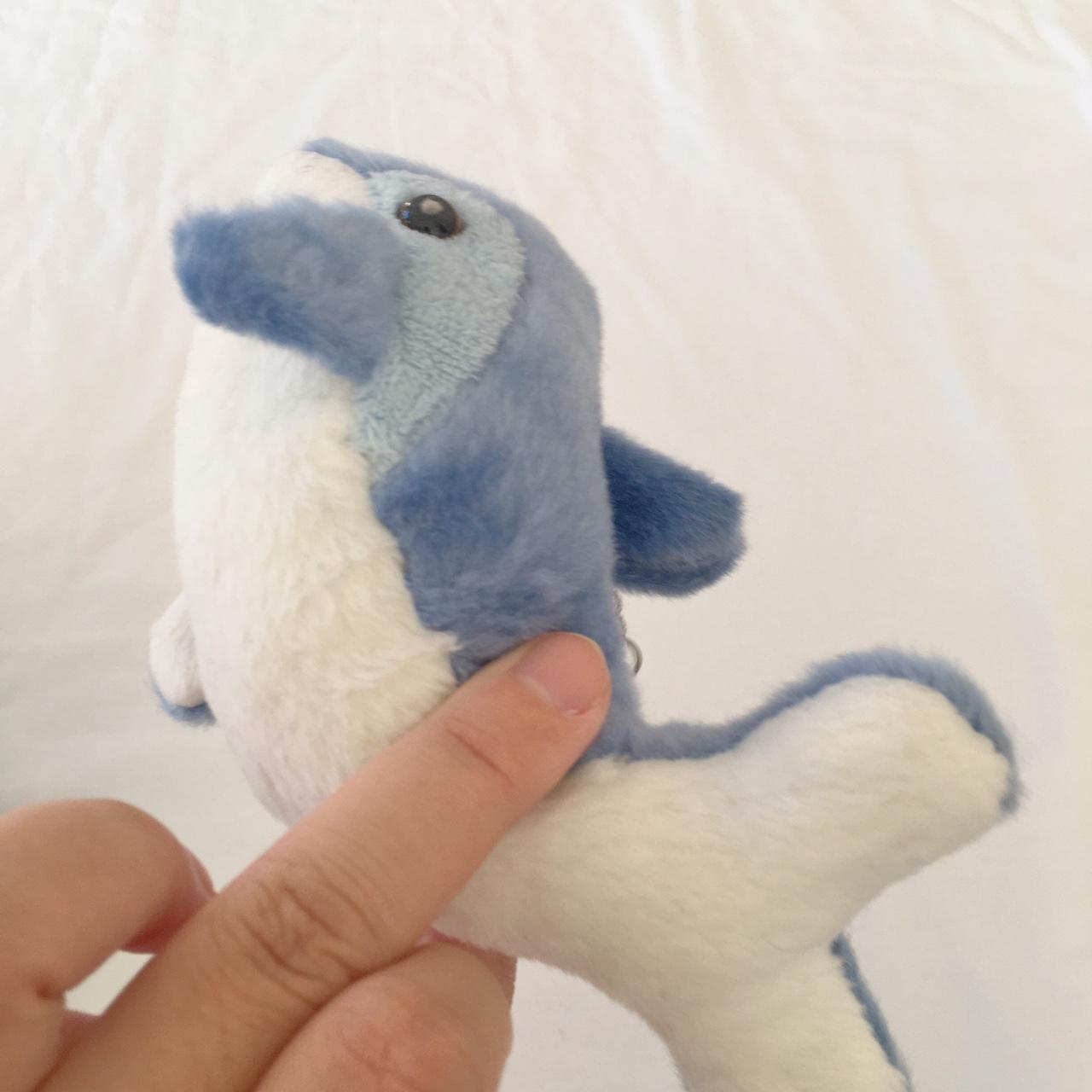 Blue dolphin key ring key chain #toy #dolphin... - Depop