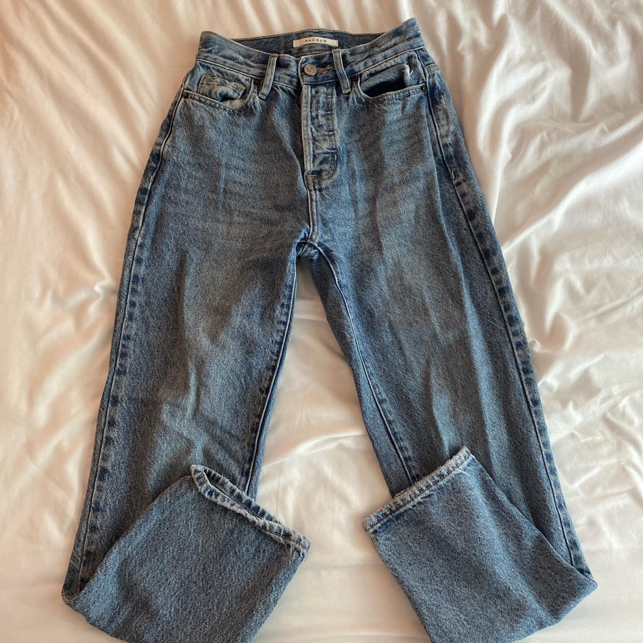 Size 23 Pacsun straight leg jeans - Depop