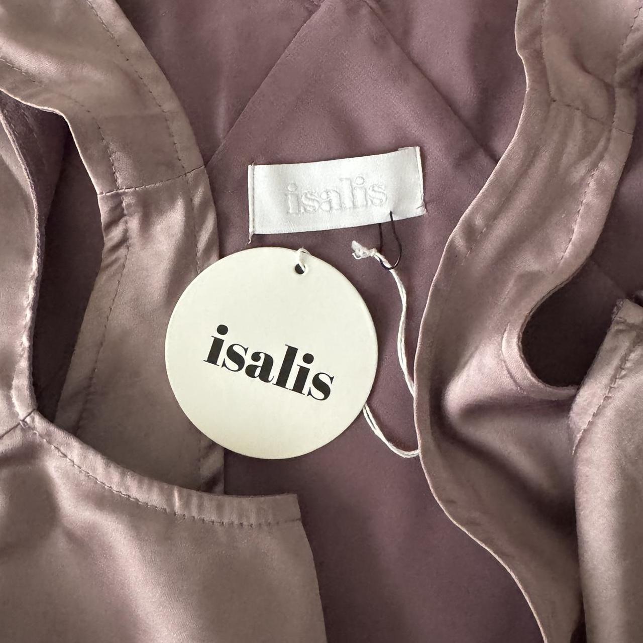 Isalis purple slip dress New with tags Tie in the... - Depop