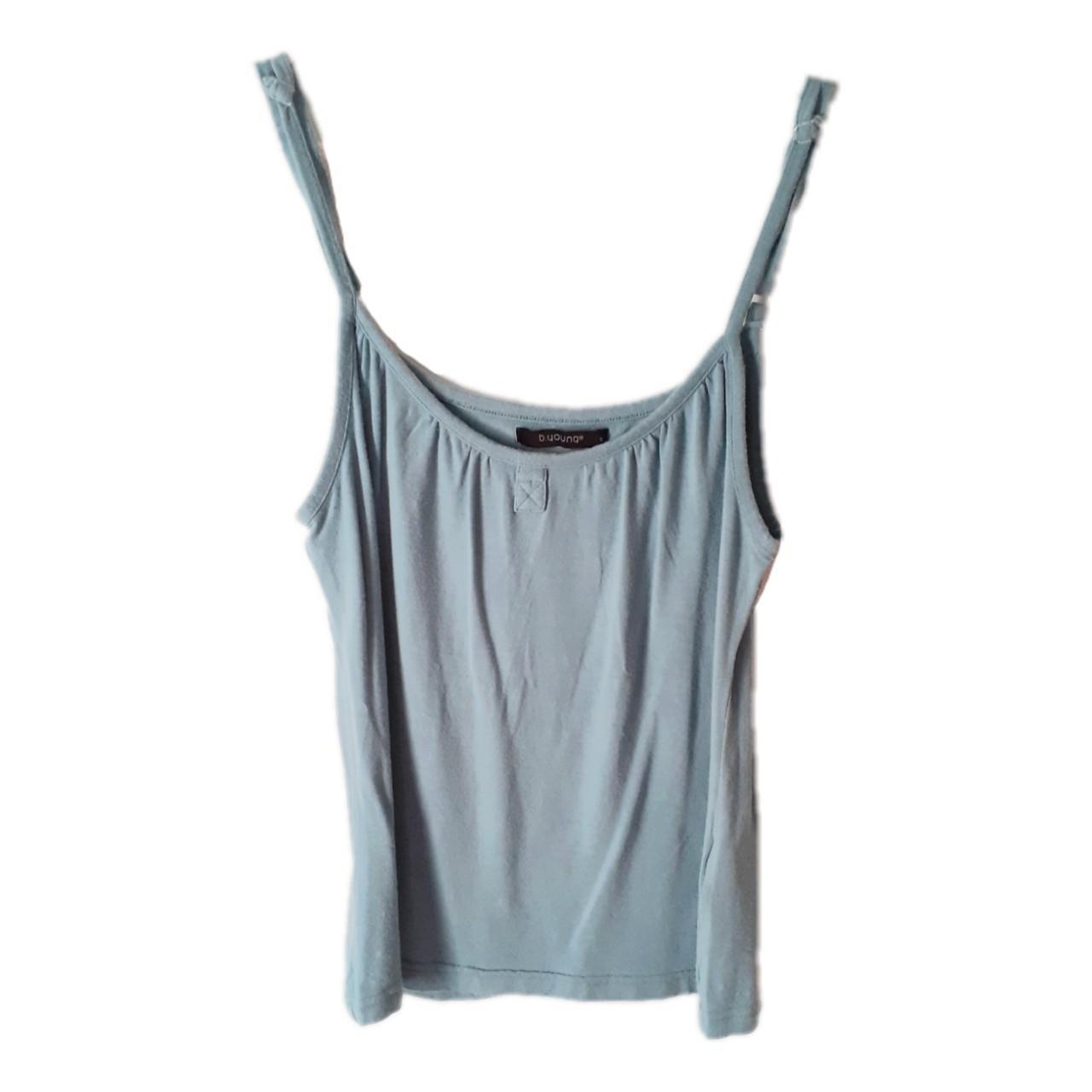light blue cami tank top by b.young . . ☆ great... - Depop