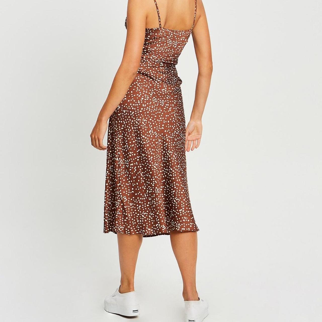 🤎 Size: AU 12 🤎 Brand: Calli 🤎 Midi Dress 🤎... - Depop