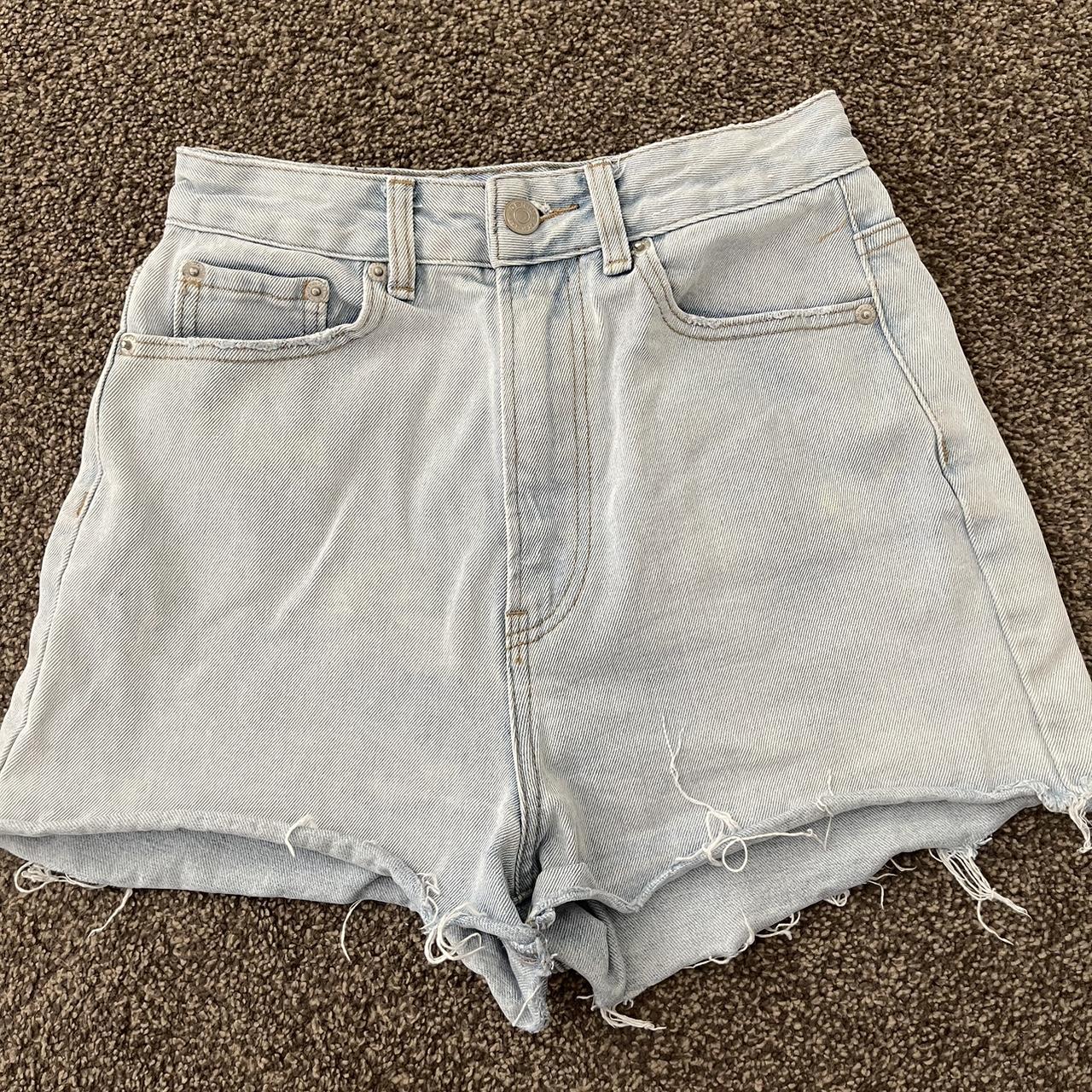 Glassons denim shorts. So comfy! Size 8. #glassons... - Depop
