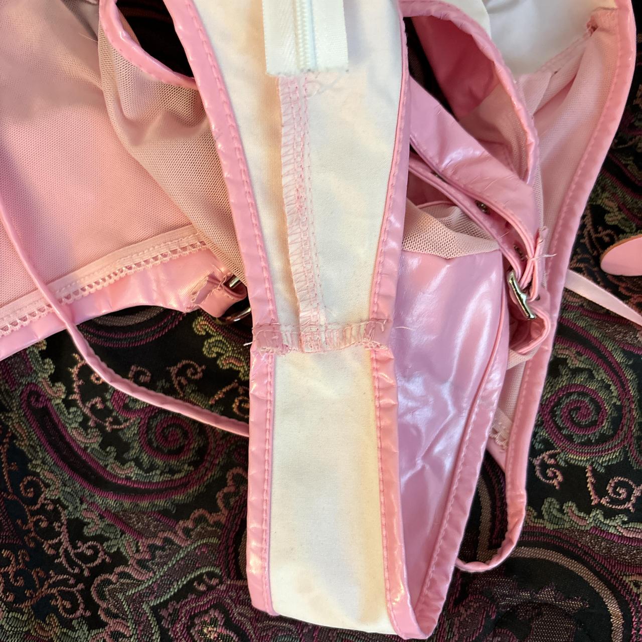 Pink SHEER SUCCUBUS BODYSUIT moeflavor bundle size... - Depop