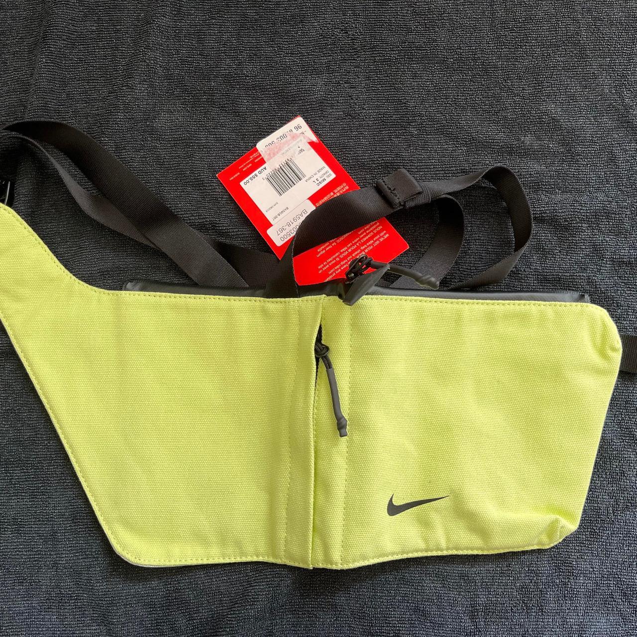 Nike Tech Crossbody Bag Limelight Brand new - Depop