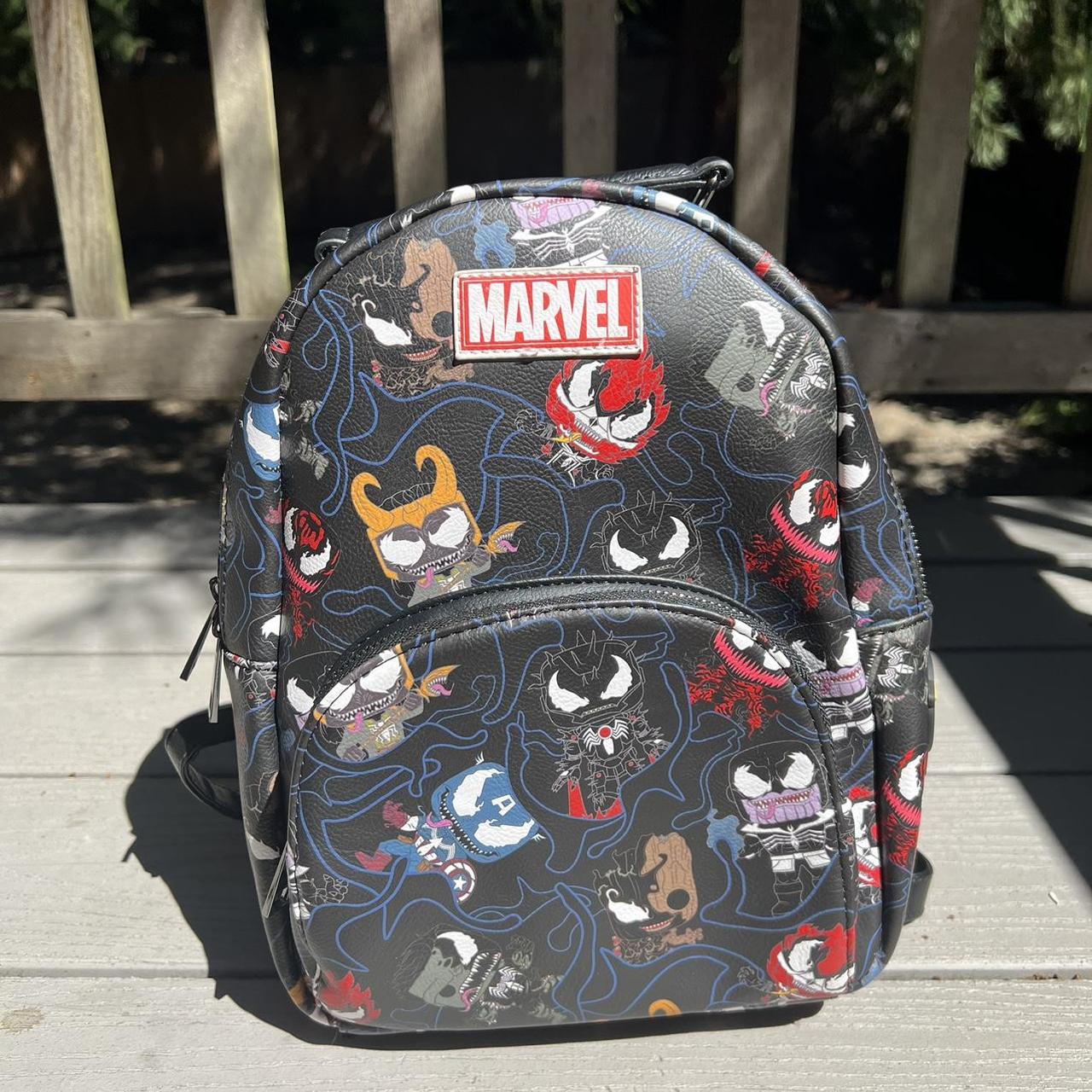 loungefly marvel funko pop! venom mini... - Depop