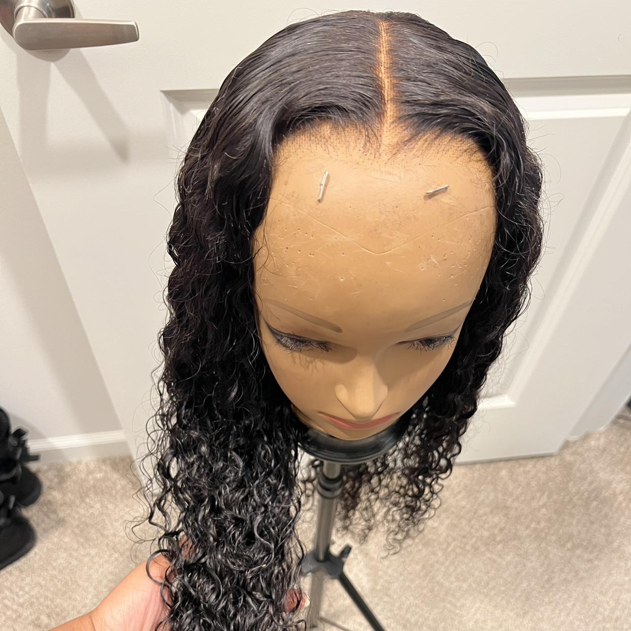 - 26 inch Deep Wave Wig - 7x5 HD lace, glueless... | Depop
