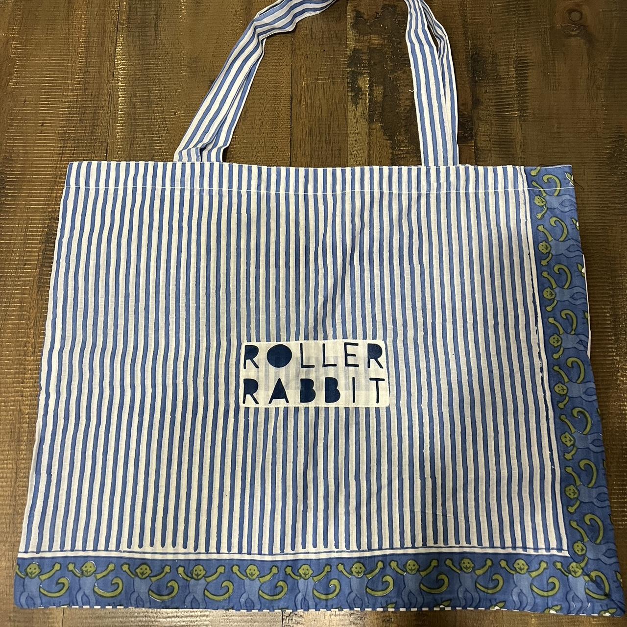 BLUE ROLLER RABBIT TOTE BAG! 💙 So cute has blue... | Depop