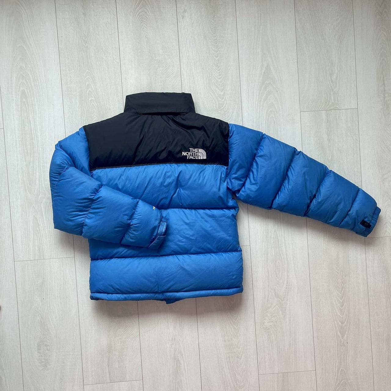 The North Face Men's Blue and Black Jacket | Depop
