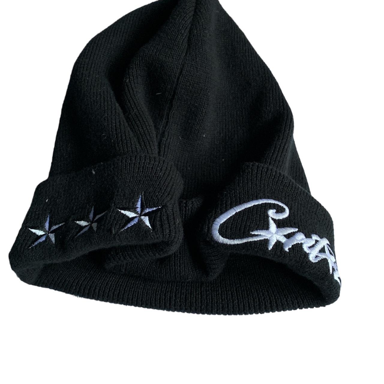 Corteiz Mens Black And White Hat Depop