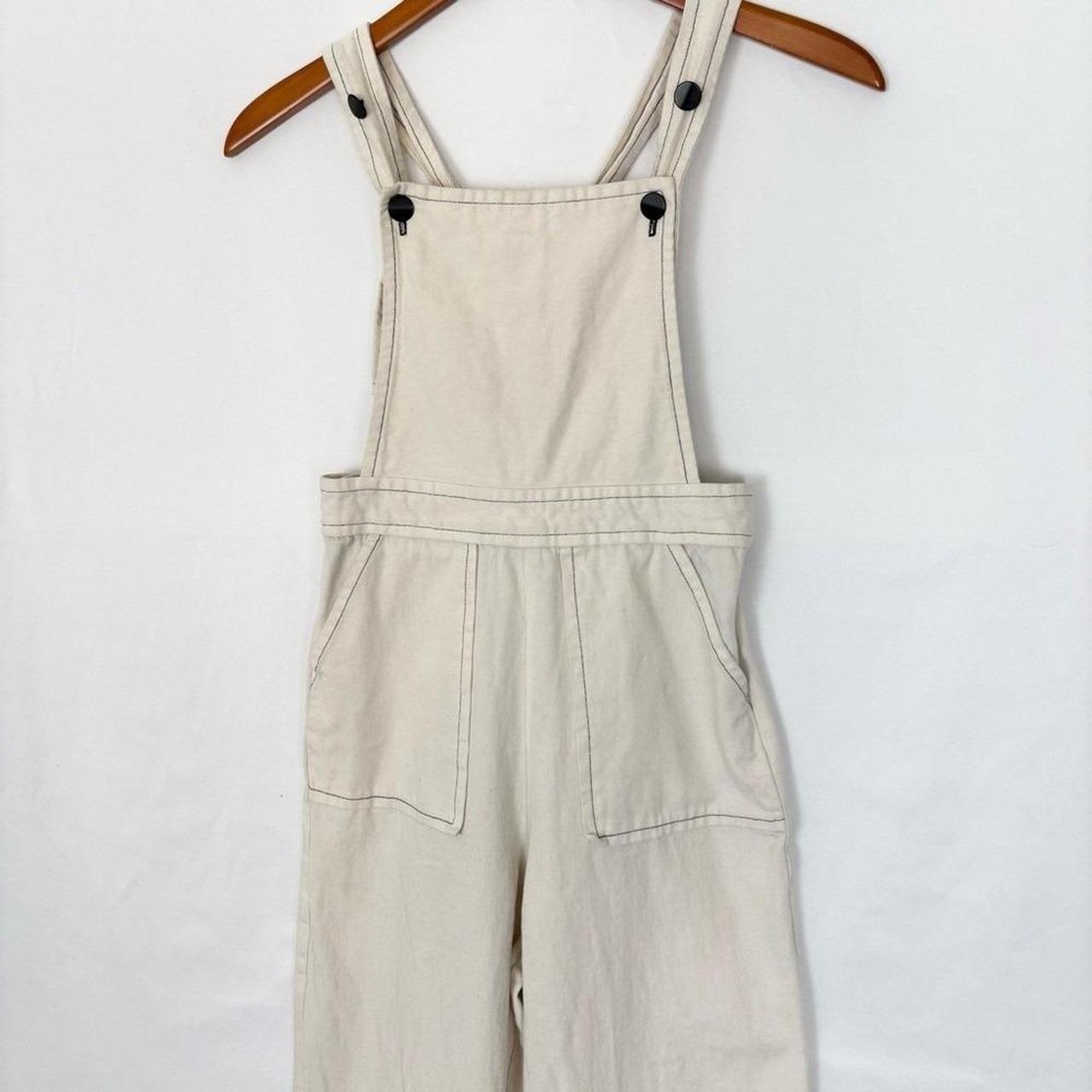Roca Mood Wide Leg Overalls Organic Cotton Size XS... | Depop