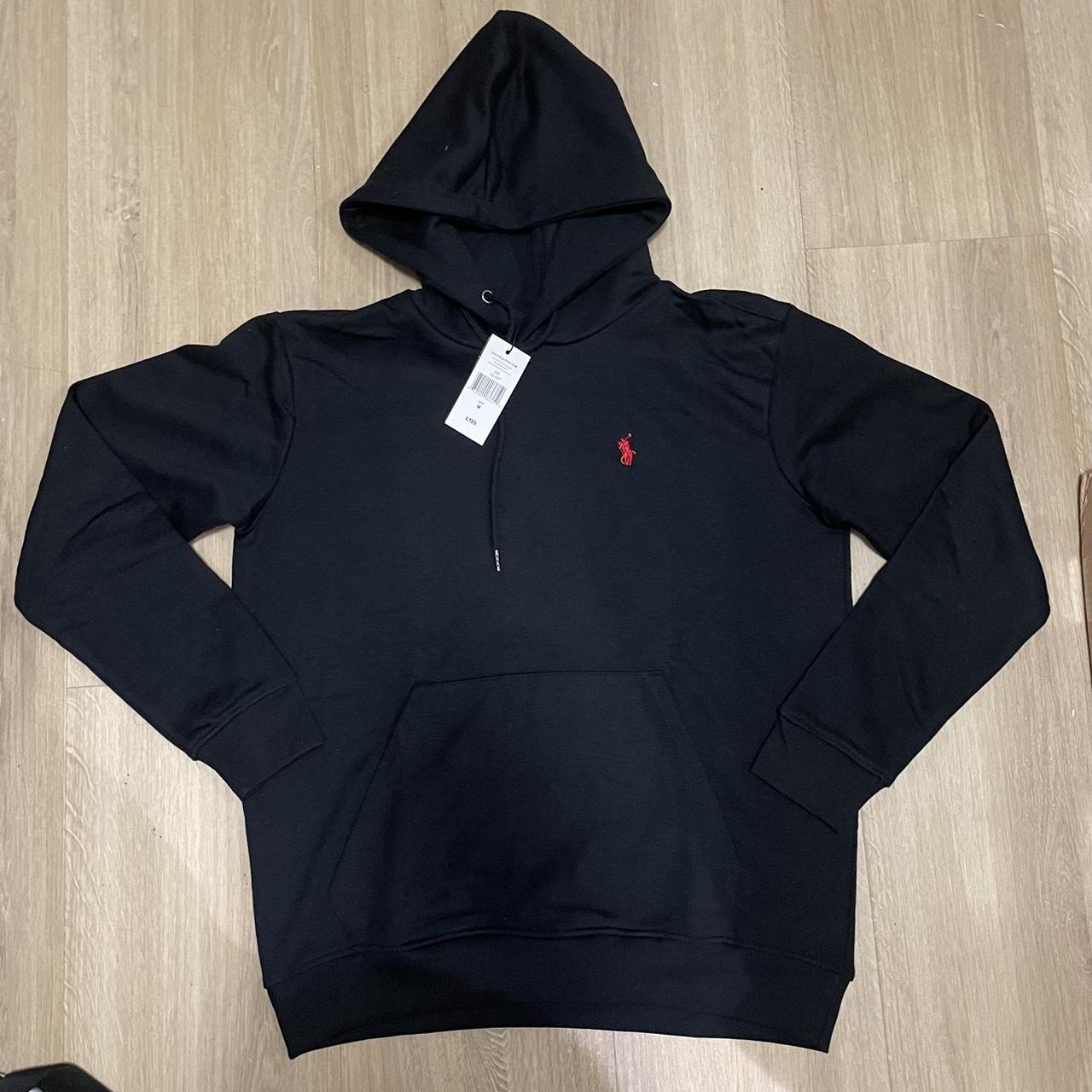 Ralph Lauren polo hoodie black brand new.#Ralph... - Depop
