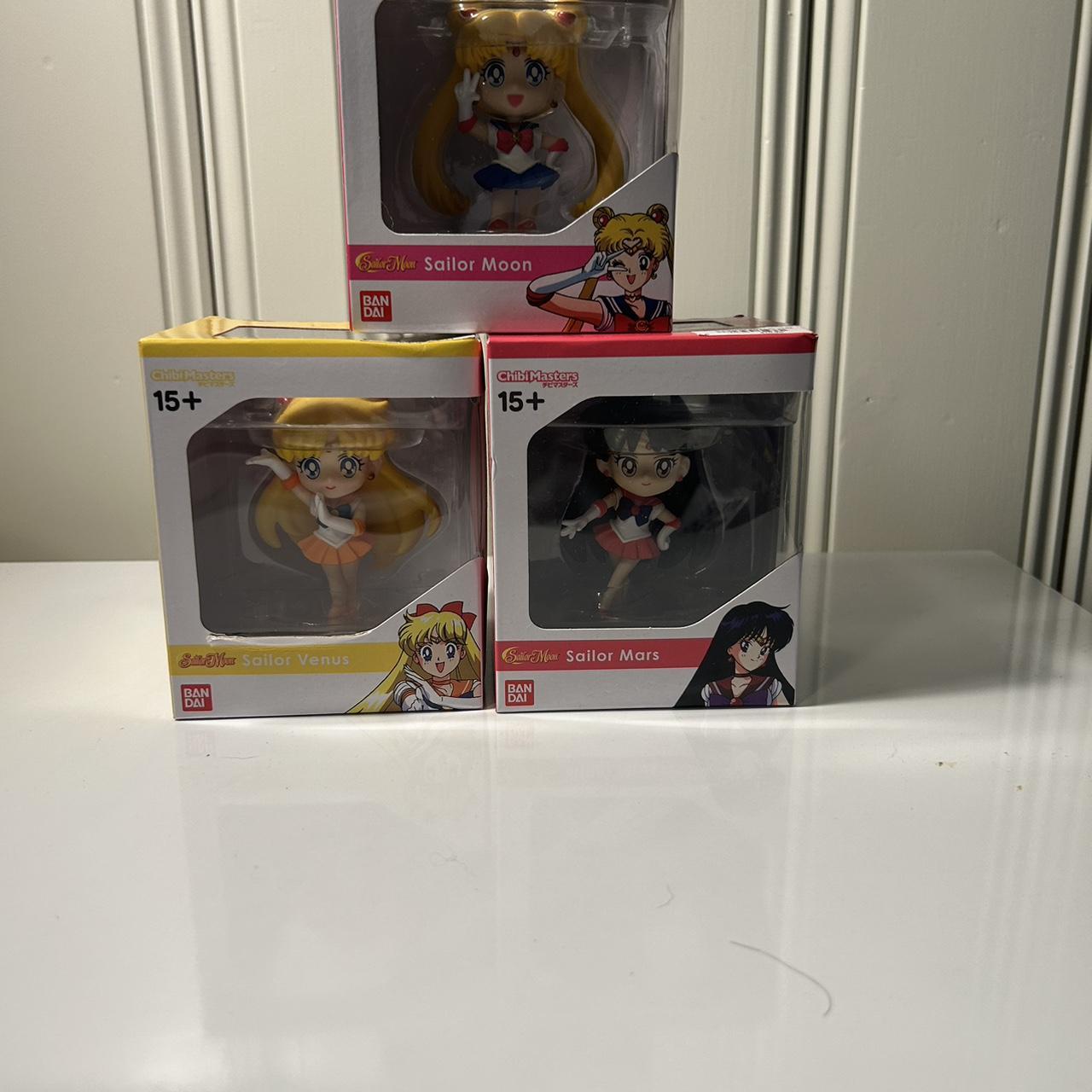 Sailor moon Masters set chibi figures Including:... - Depop