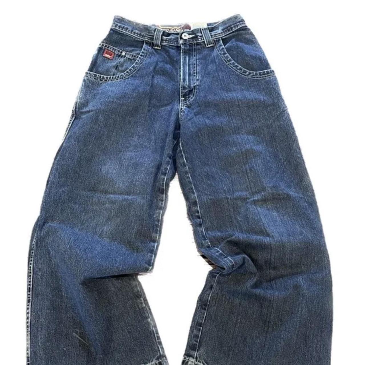 Rare 90s Blue JNCO Baggy Jeans Wide Leg Rare Target... - Depop