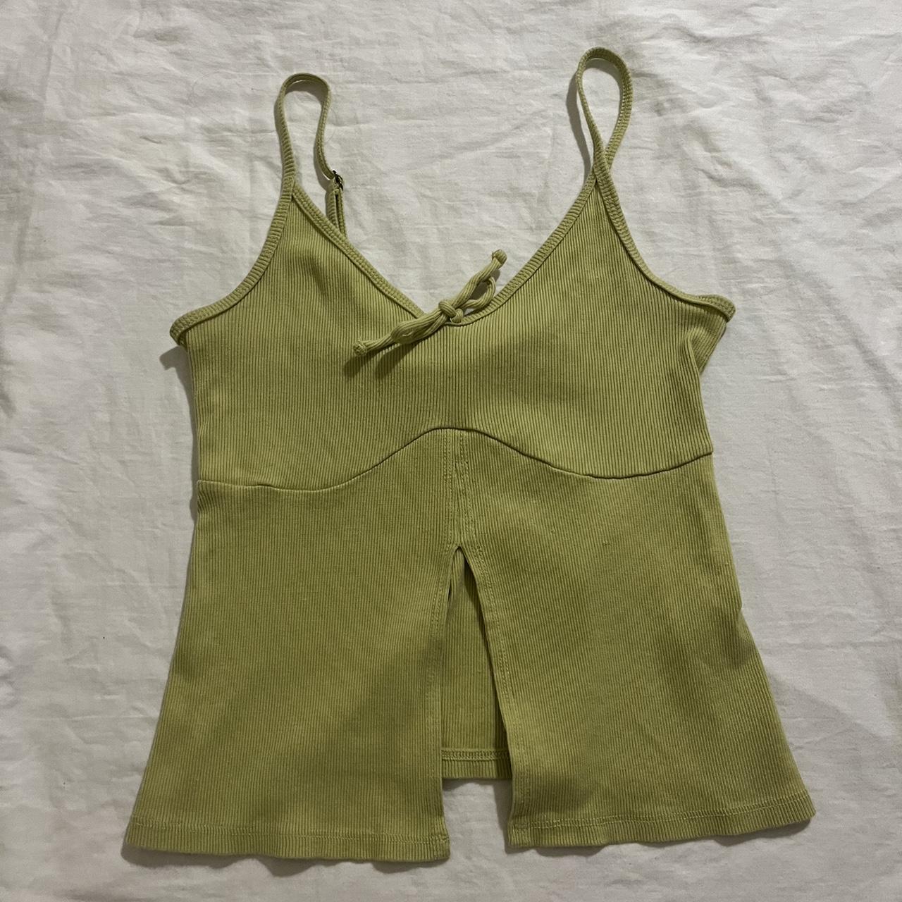 Light Green Tank Top Model Reference 56135 Lbs Depop