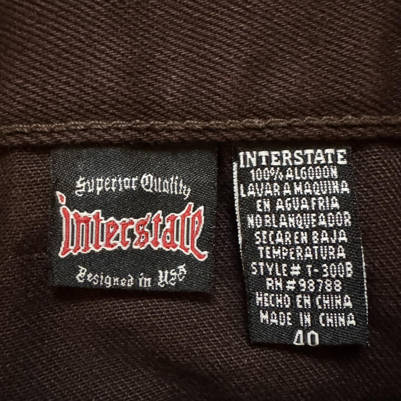 dark brown interstate jeans *NOT JNCOS* 40x26 were... - Depop