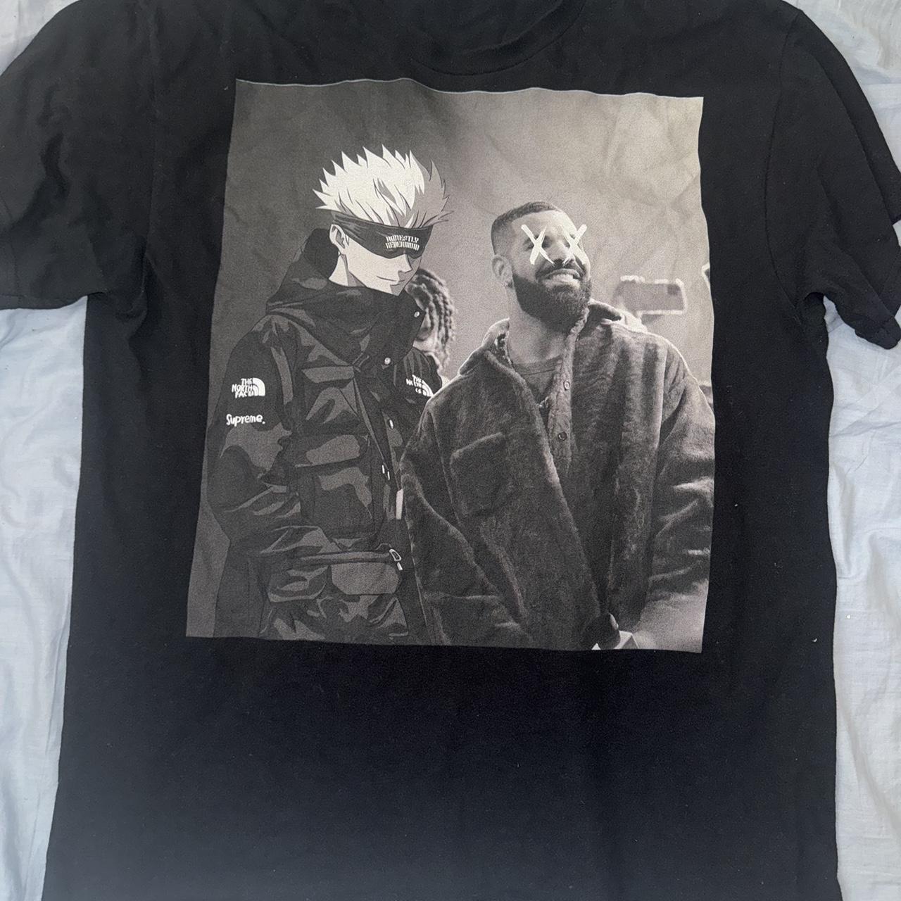 Gojo X Drake graphic tee - Depop