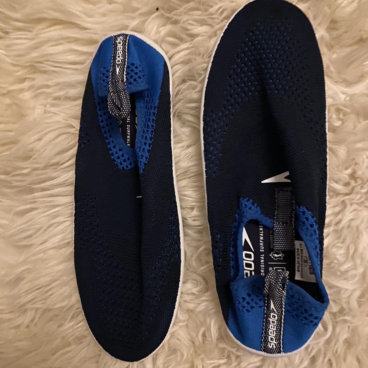USED Speedo size small water shoes, good condition... - Depop