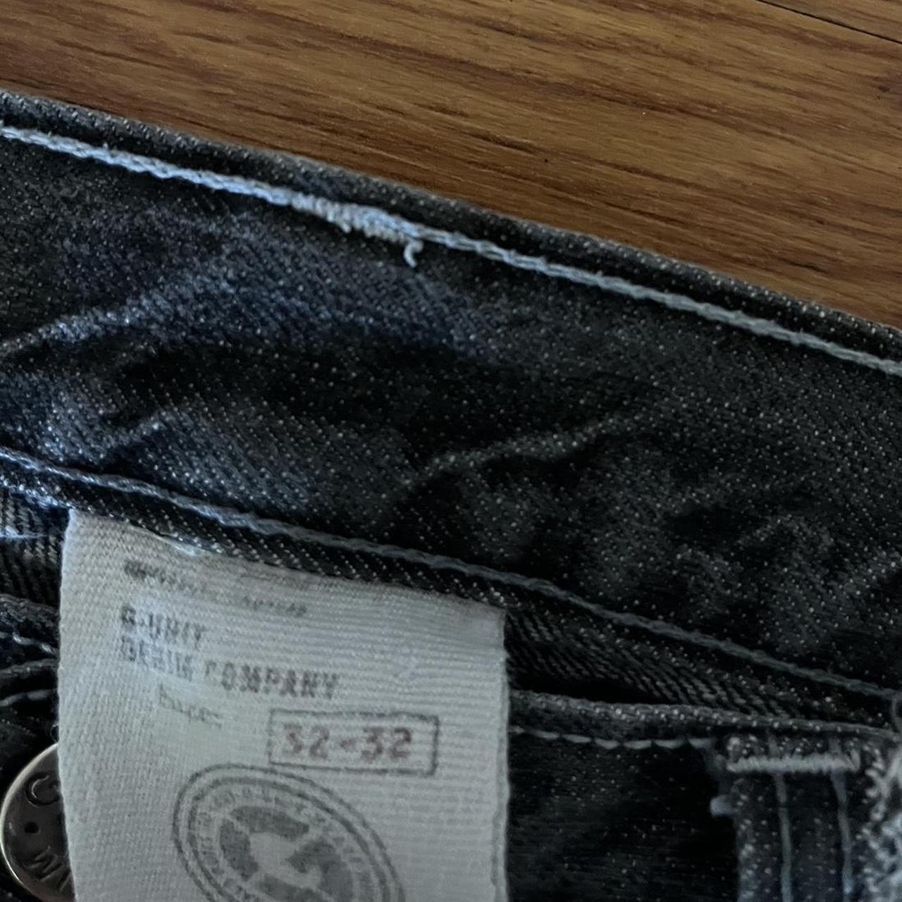 Baggy grey G unit jeans with light distressing size... | Depop