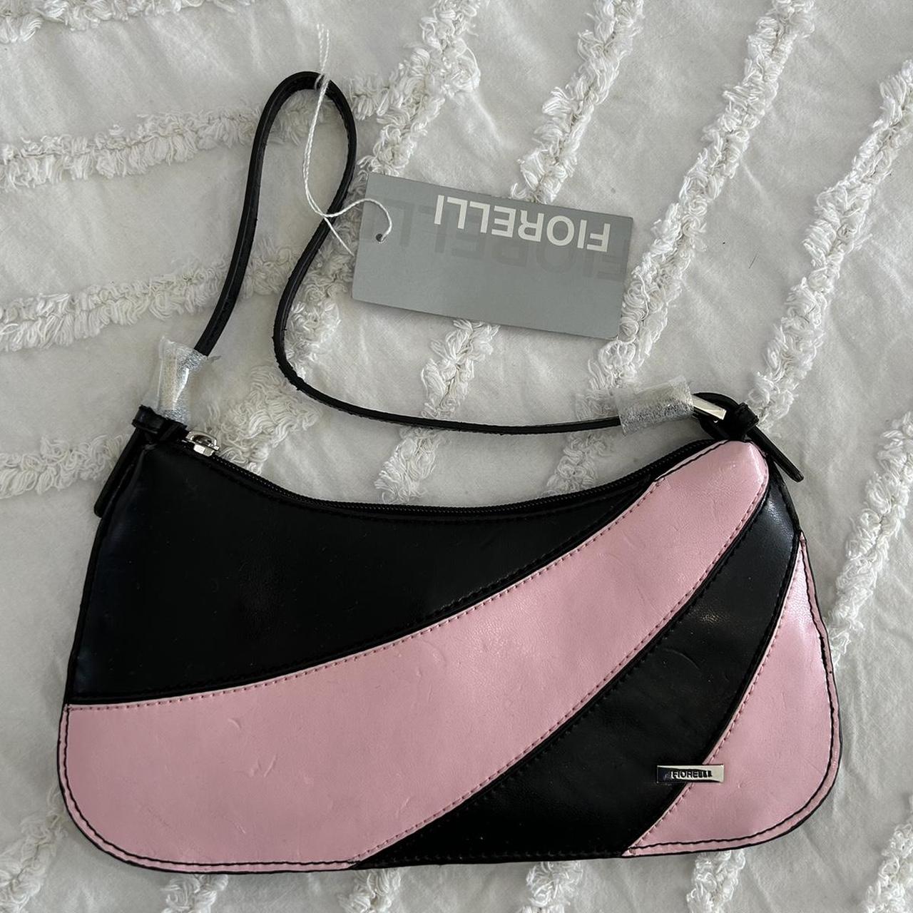 Fiorelli Pink/Black Shoulder Bag W/ Tag Has a few... - Depop