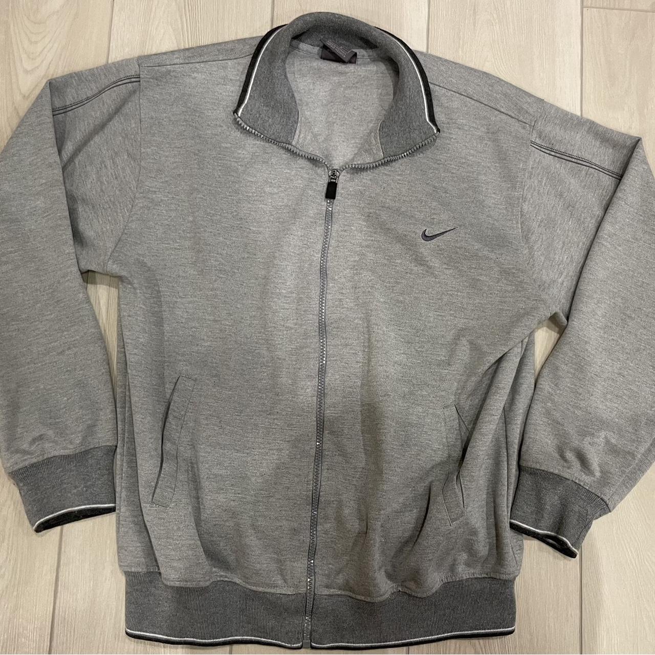 Nike Vintage Collared Full Zip Jacket great... - Depop