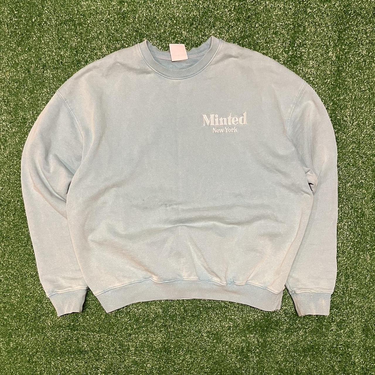 Minted New york sweatshirt. Vintage sweatshirt. Size L - Depop