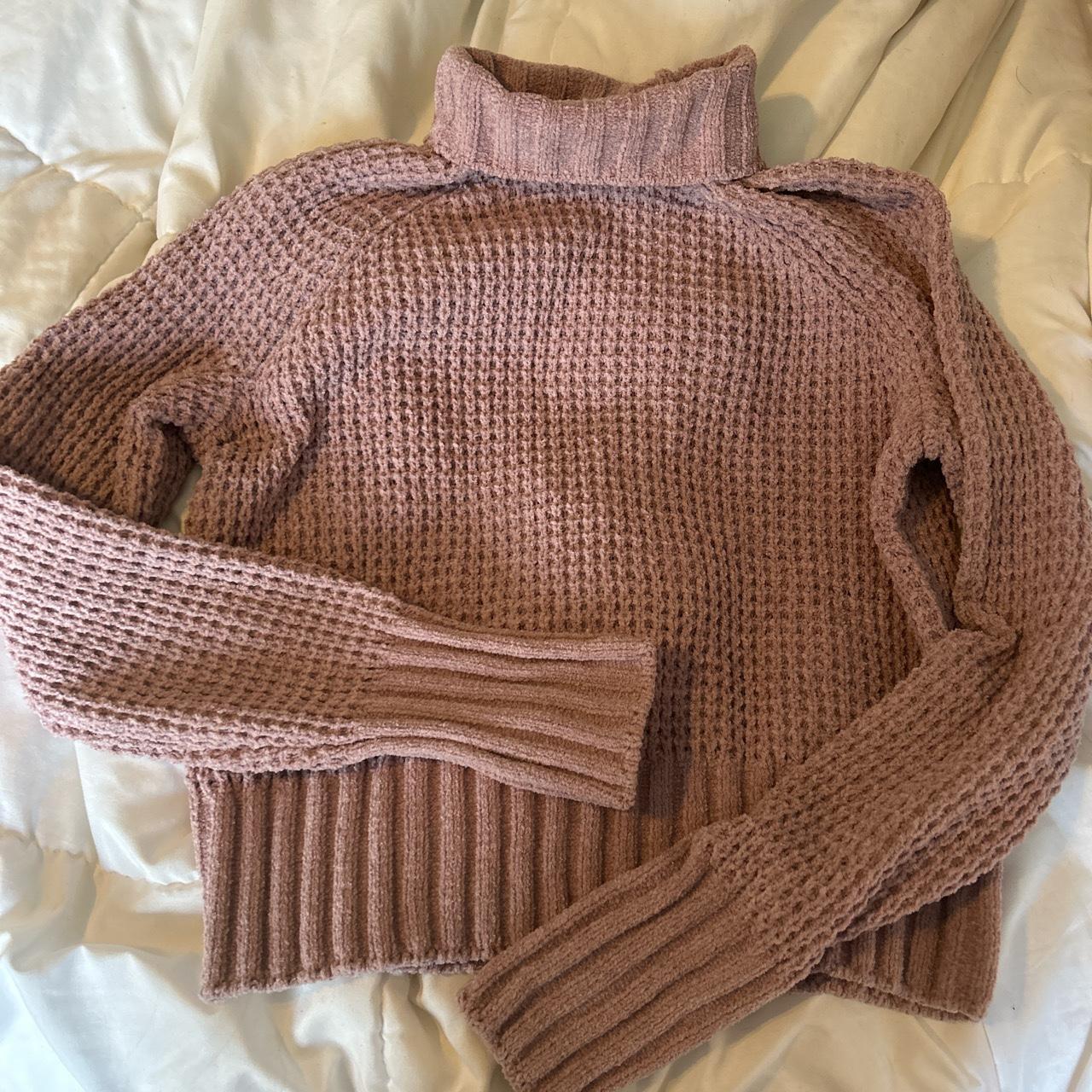 Super Cute Pinkish Light Purple Sweater Depop