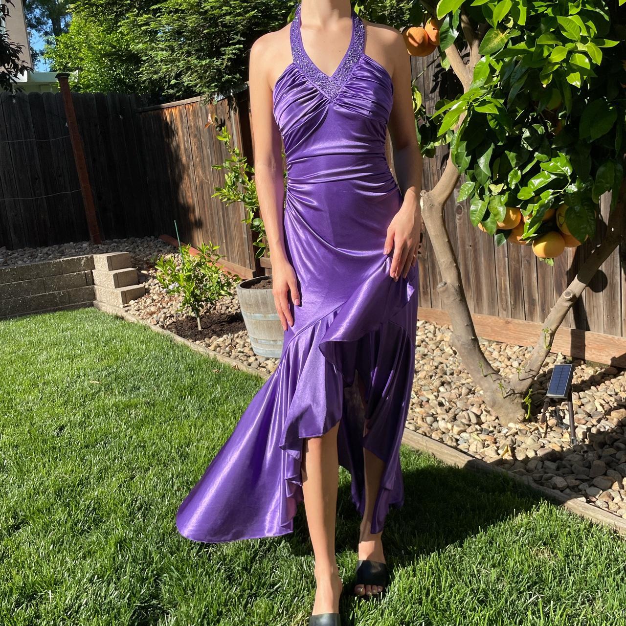 Rare vintage City Triangles, made in USA dress!💜... | Depop