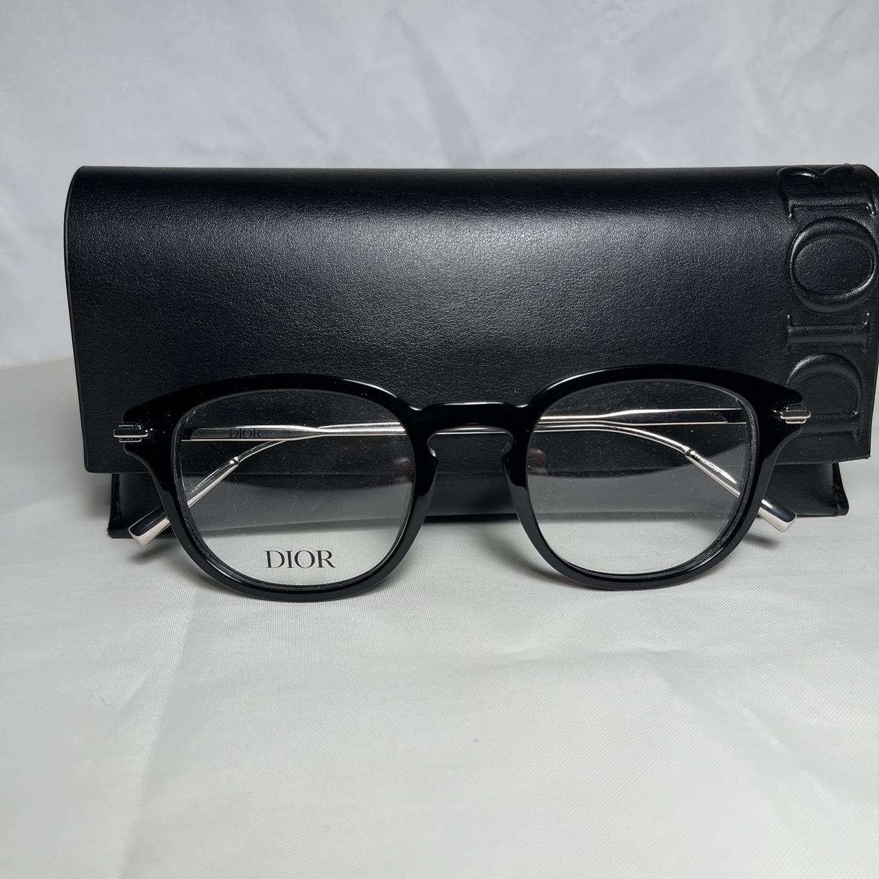 Dior Men's Black Sunglasses | Depop