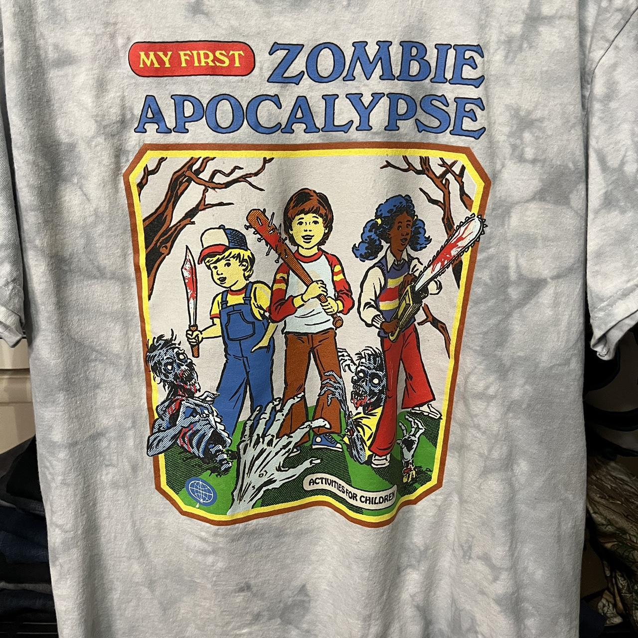 Steven Rhodes Zombie Apocalypse Horror Shirt... - Depop